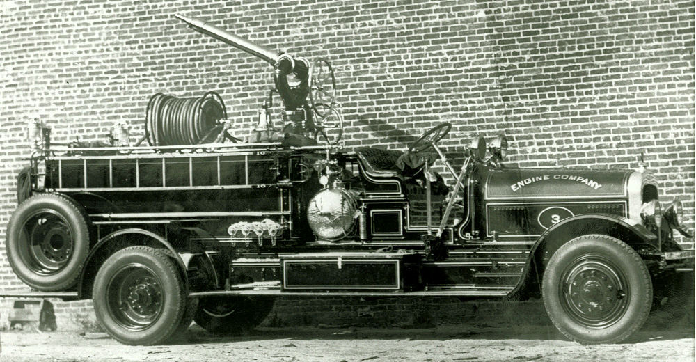 LAFD - 1923 Sutz Combination Chemical & Hose Wagon